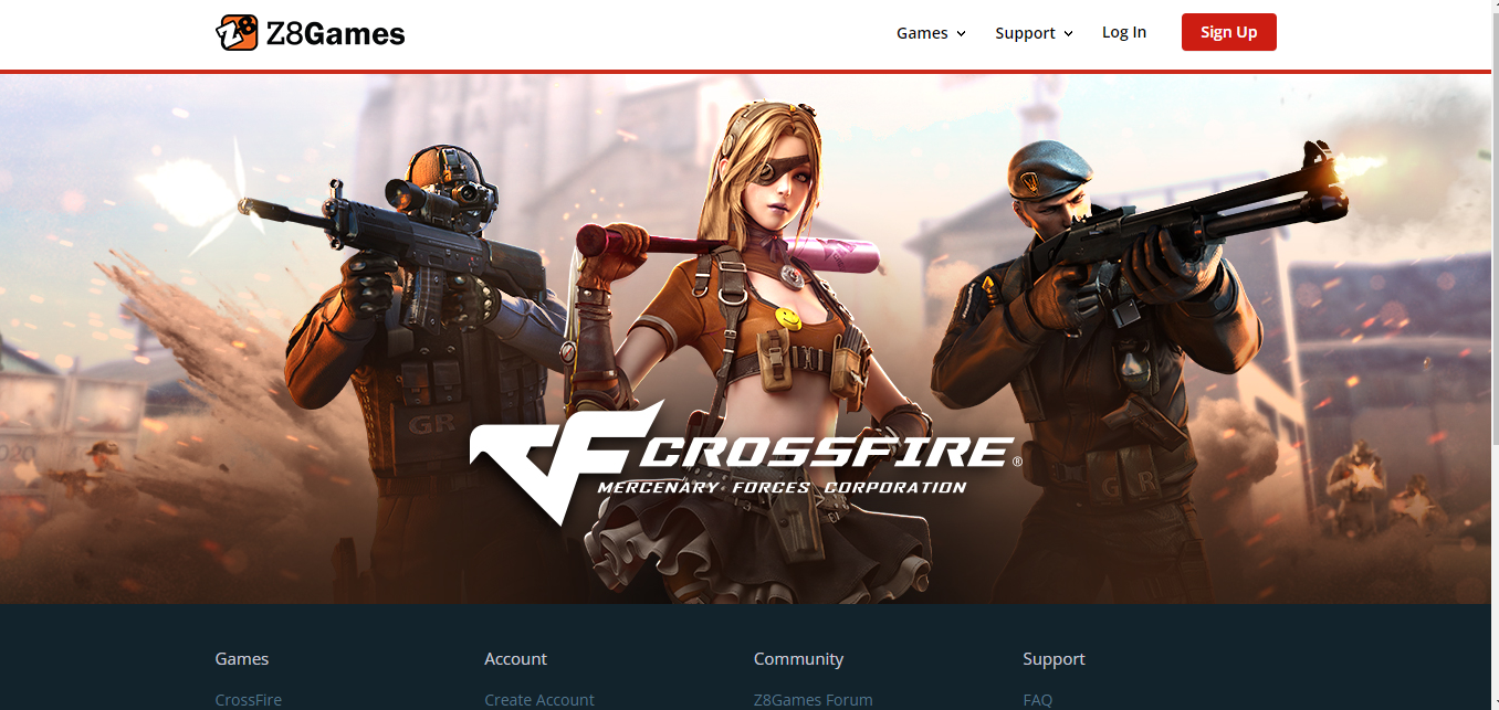 إنشاء حساب CrossFire - إنشاء